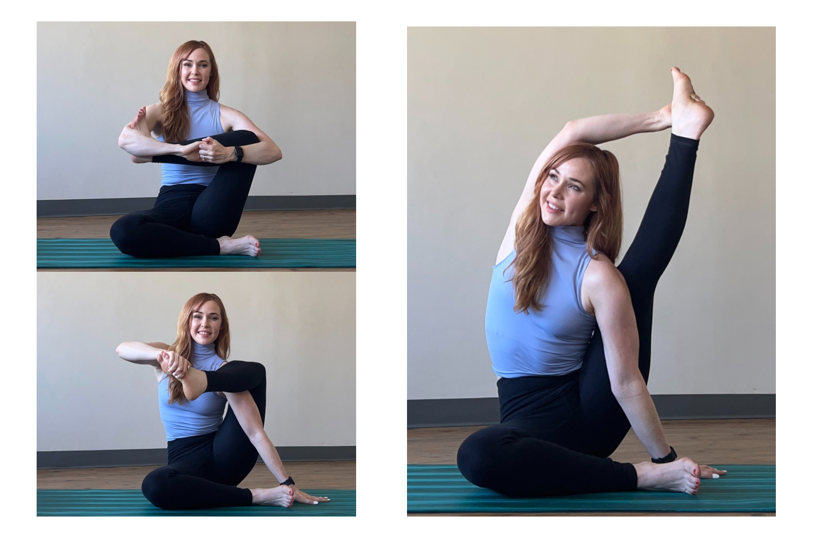 July Pose of the Month - peace love and yoga